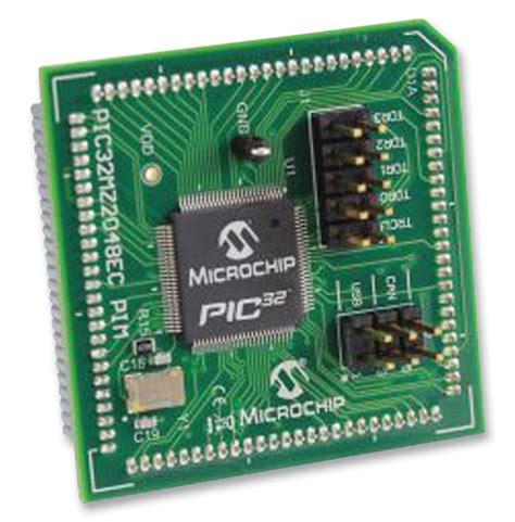 ma320012 microchip daughter board pic32mz ec processor plug in module