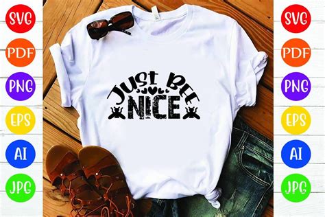 Just Bee Nice Graphic By Creative Store23 · Creative Fabrica