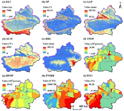 Spatial Distribution Of Main Factors Affecting Cropland Expansion In Download Scientific