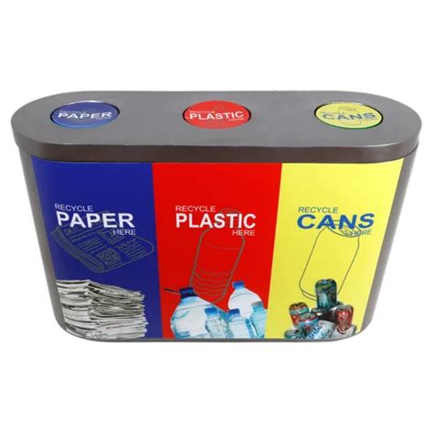 Color Coded Trio Bin Frp At ₹ 15000piece Kumaraswamy Layout