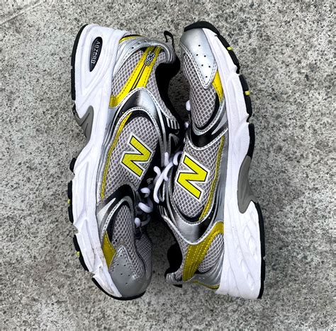 New Balance 530 Retro Silver Yellow On Carousell