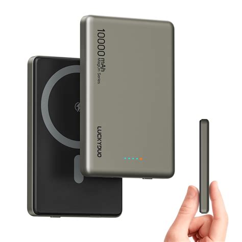 10000mah047 Ultra Slim Compact Magnetic Power Bank Pd 20w Two Way