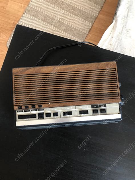 제너럴 일렉트로닉스 빈티지 라디오 알람시계 오디오 홈시어터 중고나라