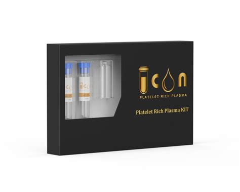 Icon Prp Double Tube Collection Kit Icon Prp