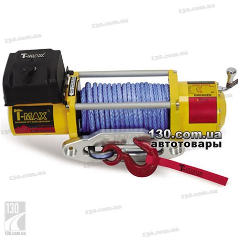 T-MAX PEW-9500 12 V — lifter winch 4,1 t Performance Series Radio synth ...