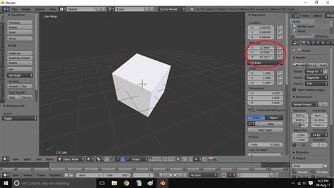 How Do You Apply The Object Transform So That Scaling The Object On A Single Axis Actually