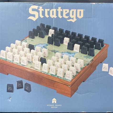 Hasbro Games Stratego Board Game Michael Graves Design New Sealed