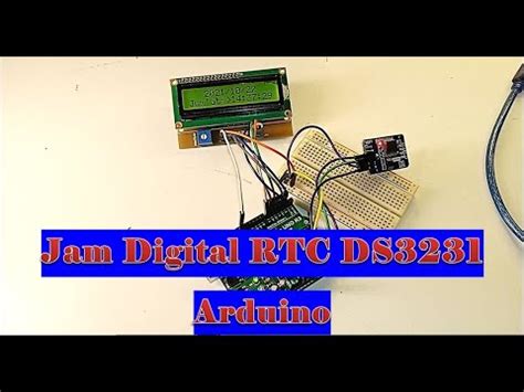 Jam Digital RTC DS3231 Lcd 16x2 Arduino - YouTube
