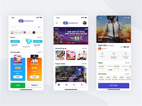 Game Mobile Apps Figma