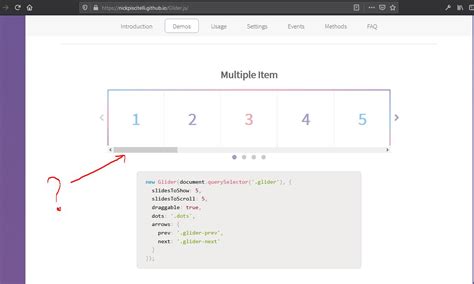Scrollbar In Firefox Developer 720b2 Doesnt Hidden · Issue 71 · Nickpiscitelligliderjs · Github