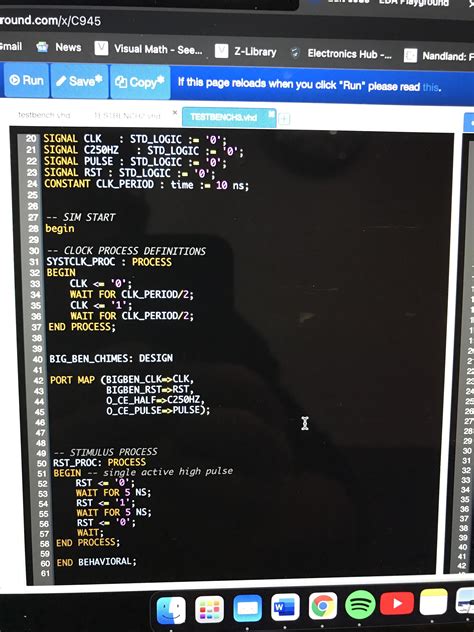 First Ever Vhdl Design For University Coursework Am I On The Right
