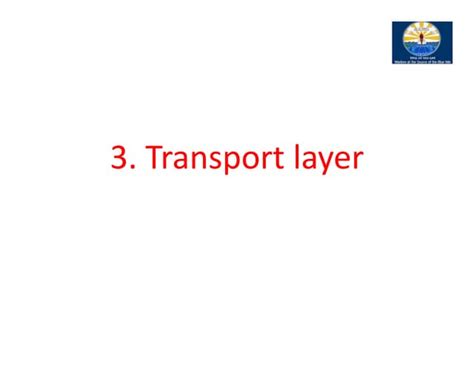 3 Transport Layer Pdf