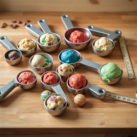 Cookie Scoop Size Chart Complete Measurements Guide