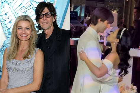 Paulina Porizkova Says Son Jonathans First Dance Song Was Written By Dad Ric Ocasek