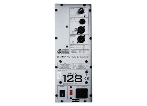 Db Technologies Twin 128 Active Speaker Huss Light And Sound