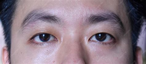 Premium Photo Asian Chinese Young Man With Single Eyelid Or Monolid