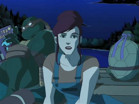 Tmnt Mikey And April Kissing I Normally Post Mikey Moments But When