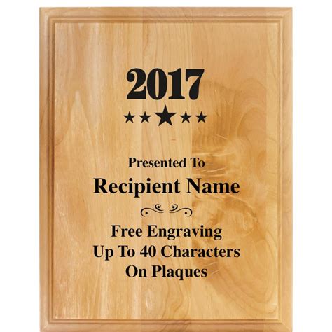 Valedictorian Plaques Crown Awards