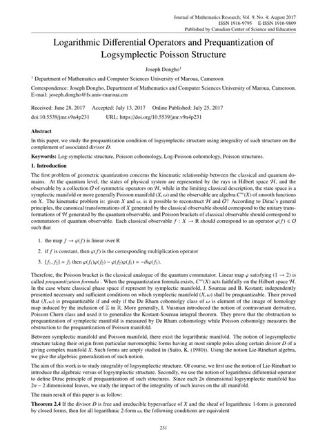 pdf logarithmic differential operators and prequantization of