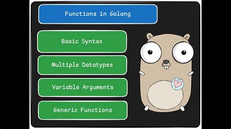 functions basics learn golang with me 5 youtube