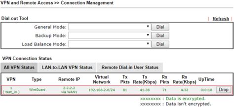 VPN LAN LAN WireGuard DrayTek