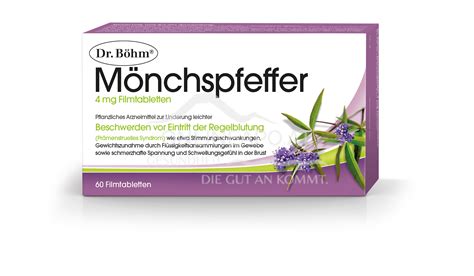 Dr. Böhm® Mönchspfeffer 4 mg Filmtabletten | schnell günstig geliefert