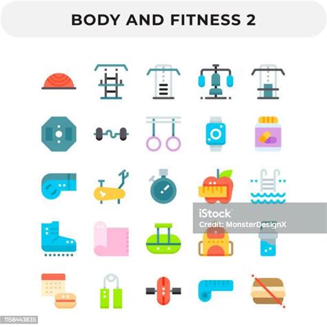 Ui용 플랫 아이콘 팩 웹 디자인 및 웹 사이트 응용 프로그램에 대한 픽셀 완벽한 벡터 아이콘 세트 인체에 대한 스톡 벡터 아트 및 기타 이미지 Istock