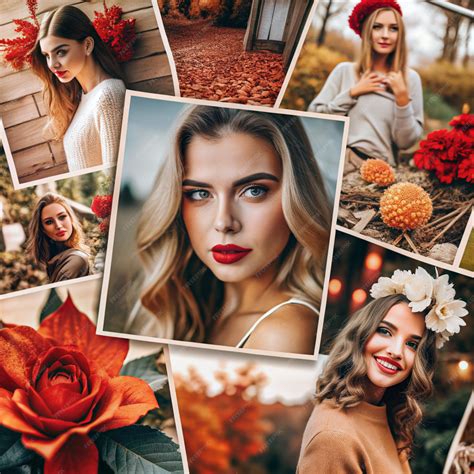 Premium Photo Creative Collage Ideas Templates Birthday Themes And