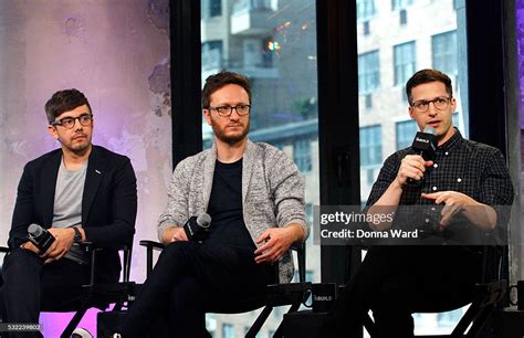 Jorma Taccone Akiva Schaffer And Andy Samberg Appear To Promote
