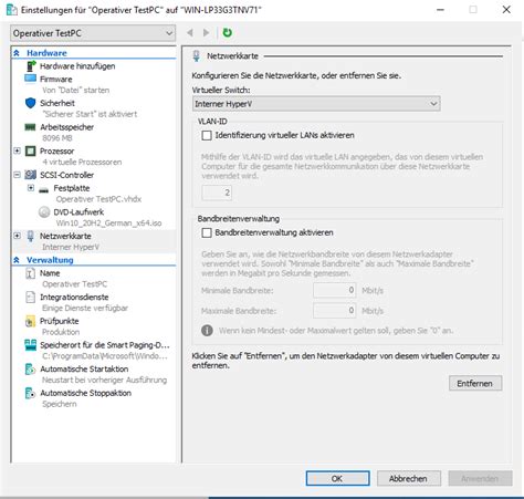 Windows Server 2019 Hetzner Windows 10 über HyperV nutzen Windows Server Forum MCSEboard de
