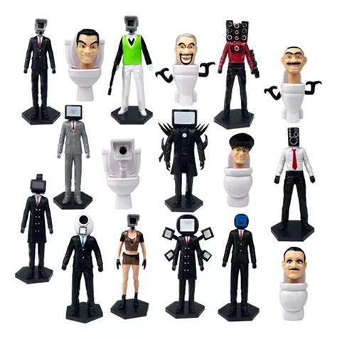 Figura Decorativa De Juguete Tv Man Audio Man De 17 Piezas | Cuotas sin ...