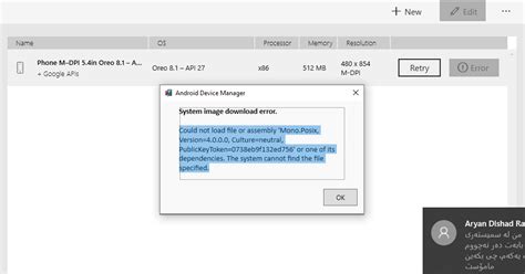 Xamarin Forms I Cant Create Emulator In Visual Studio Xamarin Forms Stack Overflow