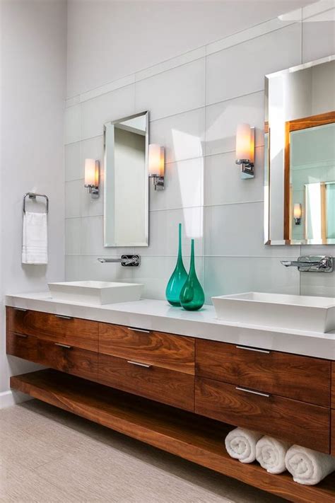 5 Stylish Shelves For Bathroom Vanities Homystyle