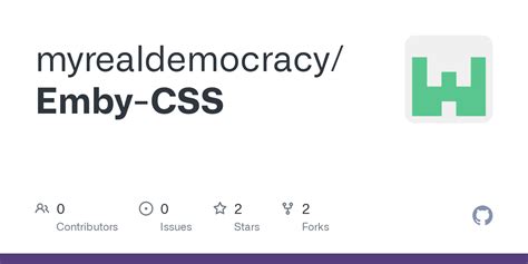 Github Myrealdemocracyemby Css