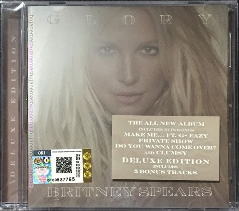 Britney Spears Glory 2016 Sony Music Deluxe Edition Cd 5 Bonus
