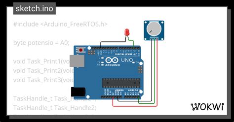 Praktikum 6 Wokwi Esp32 Stm32 Arduino Simulator
