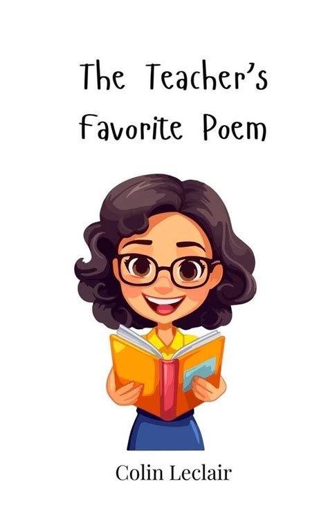 The Teachers Favorite Poem Colin Leclair Buch Jpc De