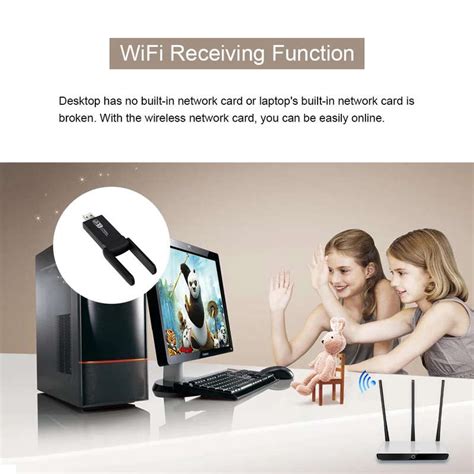 Network Cards And Adapters 1200mbps Dual Band Usb 3 0 Rtl8812bu Wireless Usb Wifi Lan Adapter