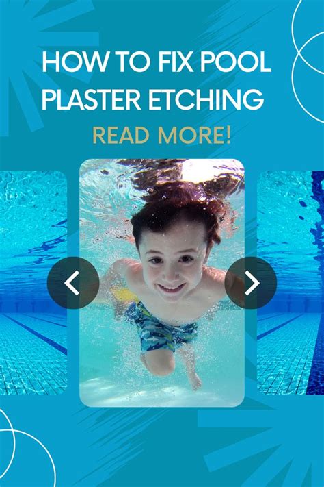 how to fix pool plaster etching