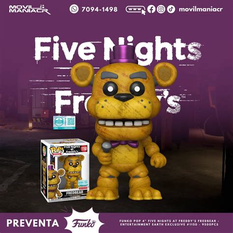 Funko Pop Five Nights At Freddys Fredbear Exclusivo 9500 Piezas
