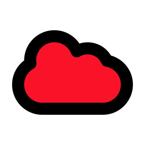 Cloud Computing Generic Outline Color Icon