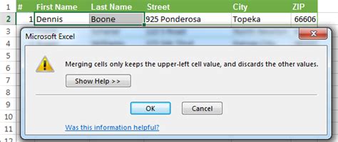 Как объединить два столбца в Excel без потери данных ОфисГуру