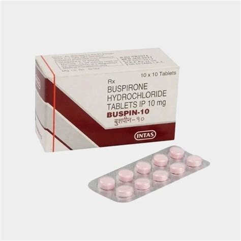 10 Mg Buspirone Hydrochloride Tablet Ip At ₹ 380strip Nagpur Id