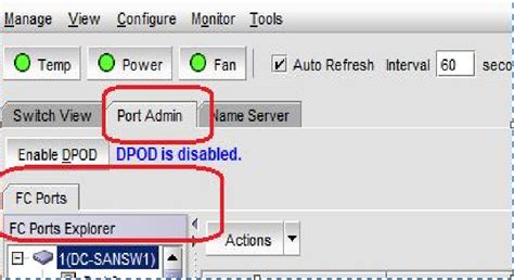 Connectrix Brocade Unable To See Port Error Details Tab In Web Tools