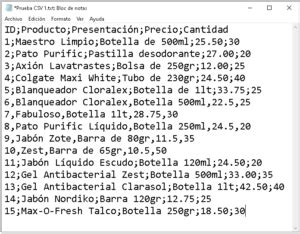 Cómo crear archivos CSV para importar exportar datos Cable Naranja