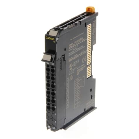 NX DA Omron Omron NX Series Analogue Output Module For Use With CJ PLC EtherCAT Coupler