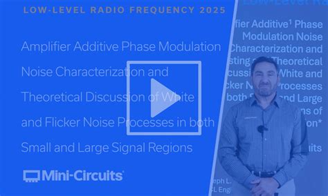 Part 4 2025 Low Level Rf Llrf Workshop Amplifier Additive Phase