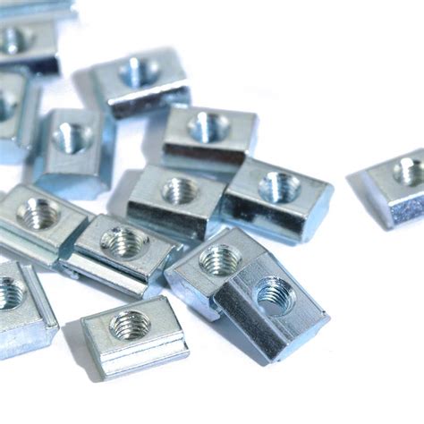 100pcs 2020 Series Sliding T Nuts Metric M4 Thread Slide