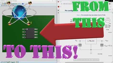 Assign A Footprint In Proteus Tutorial Youtube