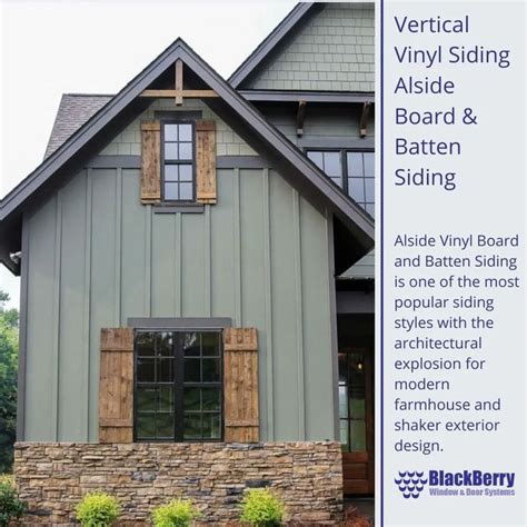 Alside Vinyl Board And Batten Siding For Long Lasting Low Maintenance